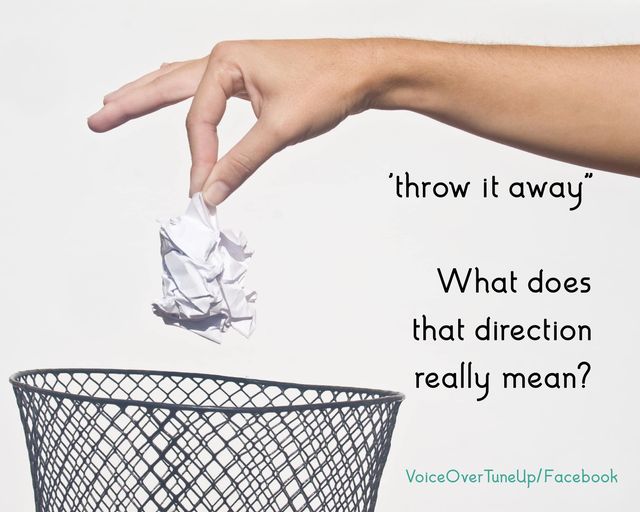 Just Throw It Away What Does That Direction Really Mean Just Throw It Away What Does That Direction Really Mean